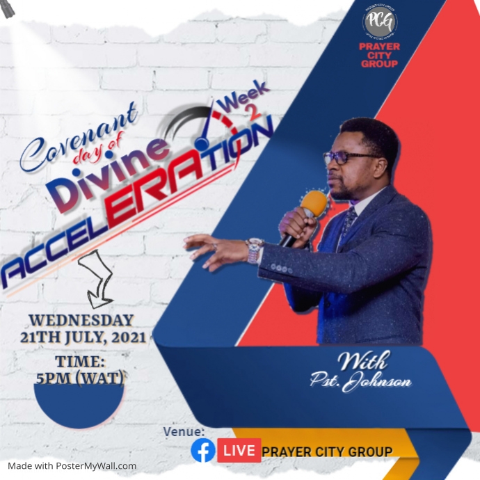 Copy of DIVINE ACCELERATION | PosterMyWall