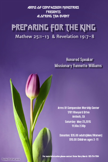 Spring Tea 2015 II | PosterMyWall