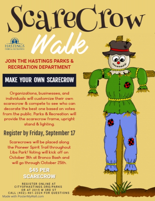 Scarecrow Walk | PosterMyWall