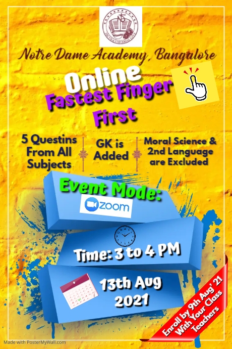 Copy of QUIZ & FUN DAY | PosterMyWall