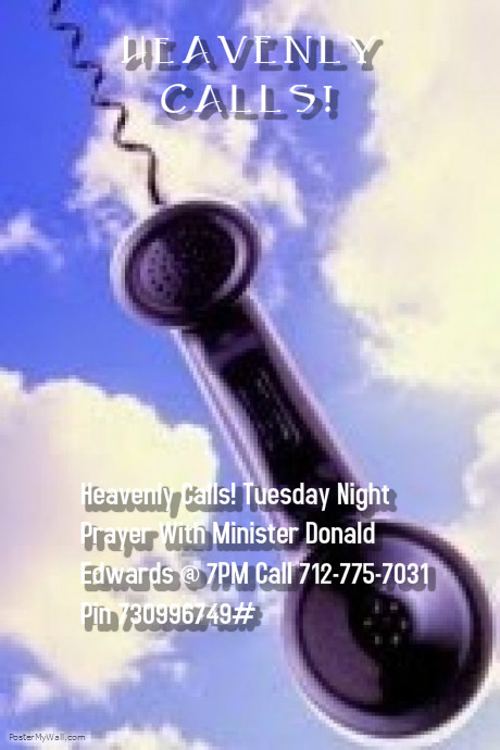 Heavenly Calls! | PosterMyWall