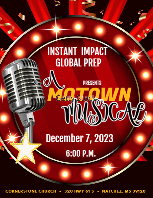 Motown Musical (Front) | PosterMyWall