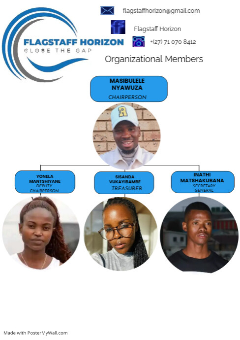 Copy of Rose Vertical Organizational Structure | PosterMyWall