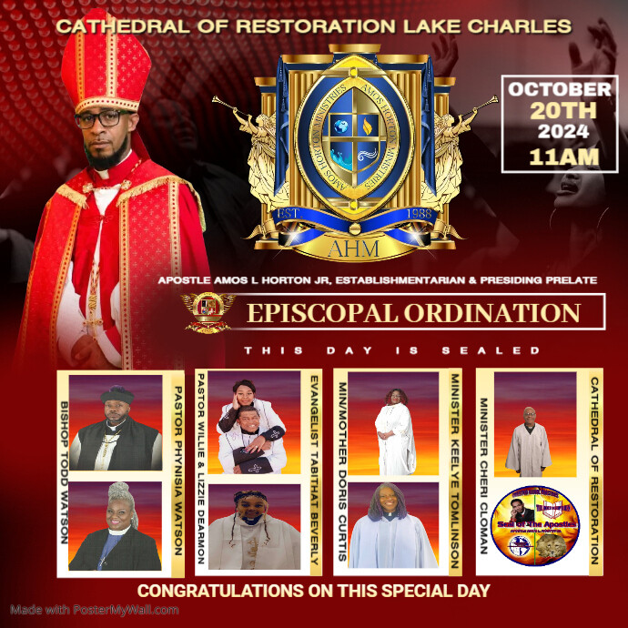 Holy Convocation | PosterMyWall