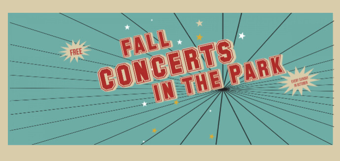 Copy of Fall Concerts in the Park 2023 | PosterMyWall