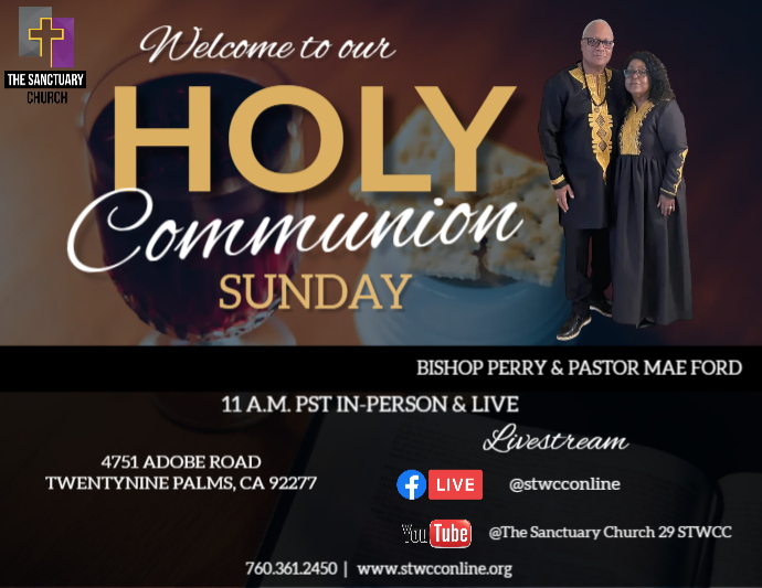 holy communion service poster | PosterMyWall
