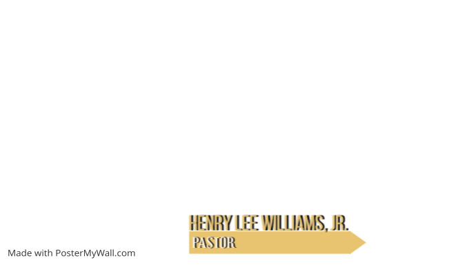 Pastor | Lower Thirds (8) | PosterMyWall