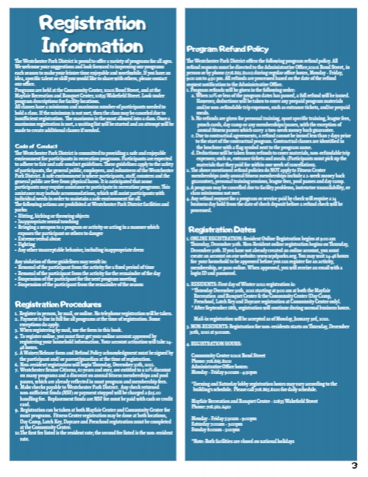 p3 reg info winter 2022 | PosterMyWall