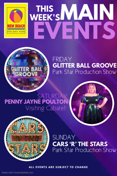 3 EVENTS | PosterMyWall