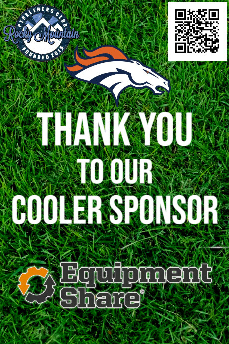 Template sports football denver broncos (2) | PosterMyWall