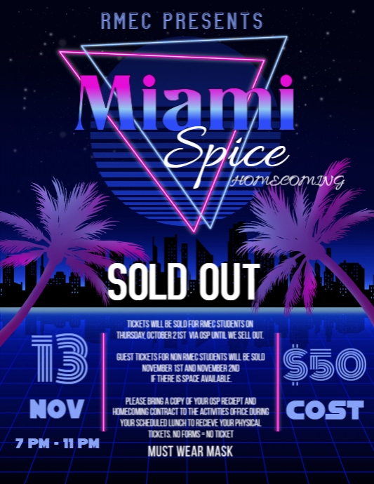 Copy of Copy of Retro Flashback 80's Night Flyer | PosterMyWall