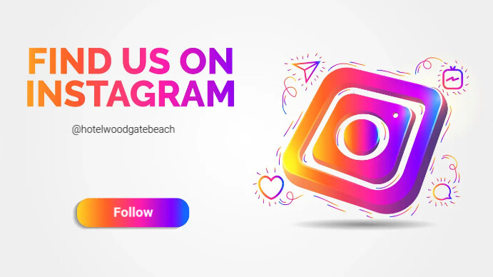 Copy of Follow us on online | PosterMyWall