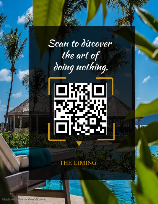 qr code scan to order flyer template | PosterMyWall