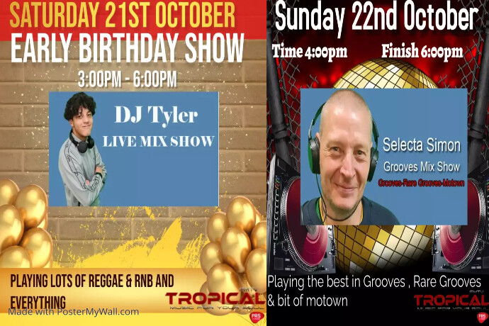 This Saturday coming | PosterMyWall