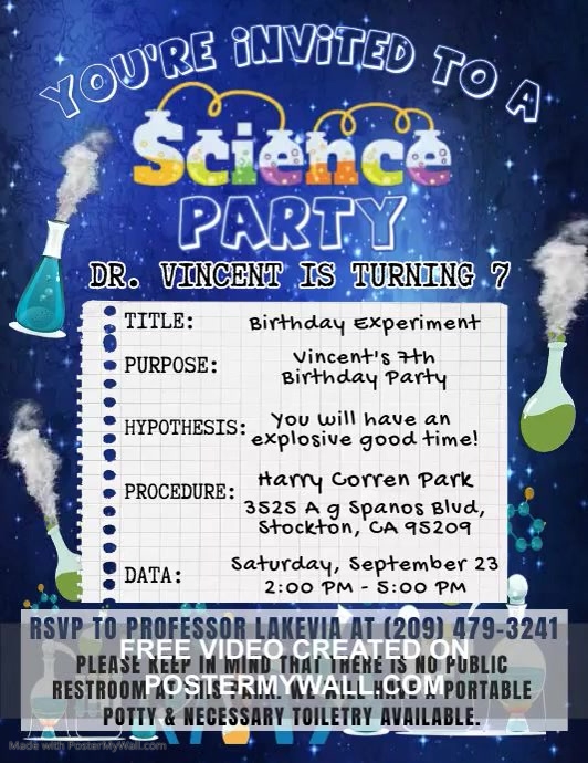 Copy of Science Fair | PosterMyWall