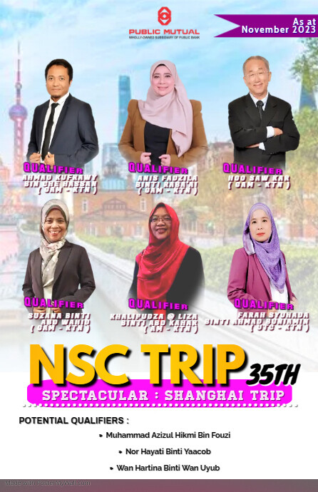 Copy of 35 NSC Shanghai | PosterMyWall