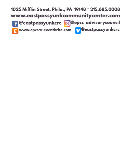 social media address | PosterMyWall