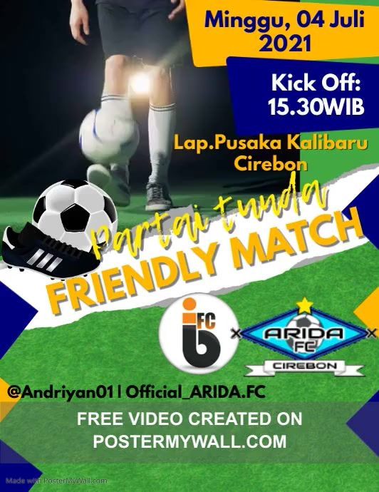 Copy of Salinan Soccer | PosterMyWall