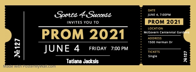 Copy of Tatiana Jacksis | PosterMyWall