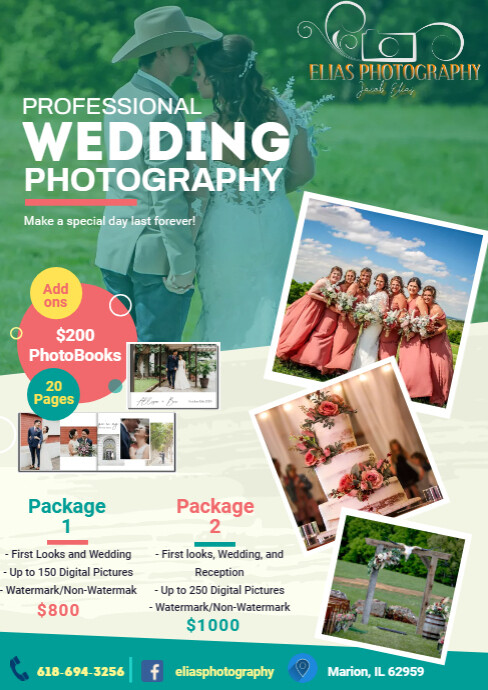 Wedding Photography Flyer | PosterMyWall