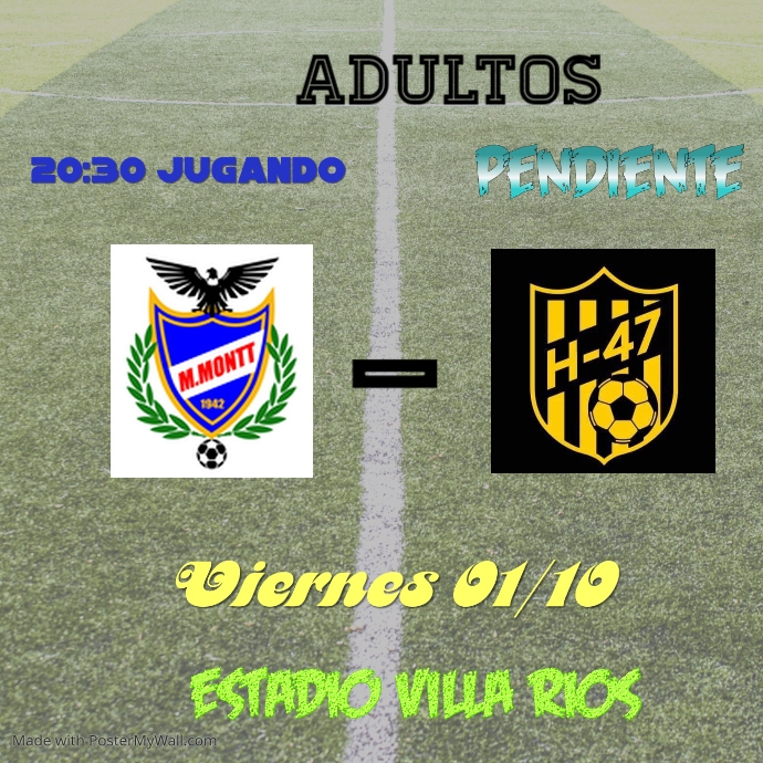 Copy of Copia de Soccer Full Time Score | PosterMyWall