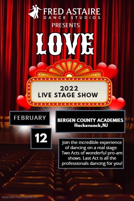 Copy of Copy of stage event concert theatre flyer template | PosterMyWall