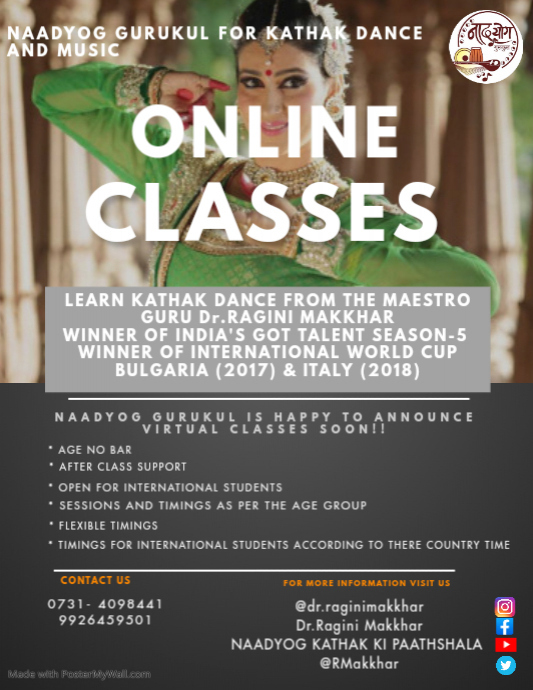 Copy of Modern Dance Studio Workshop Flyer | PosterMyWall