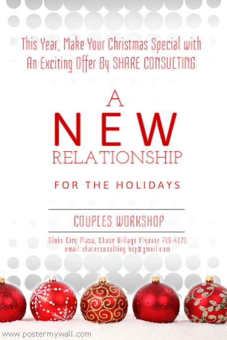 New Relationship For the Holidays | PosterMyWall