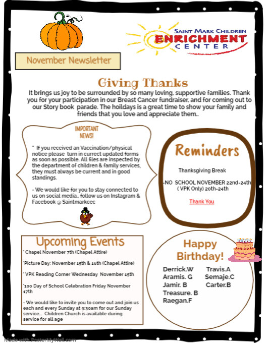 Back To School Newsletter Template (3) | PosterMyWall