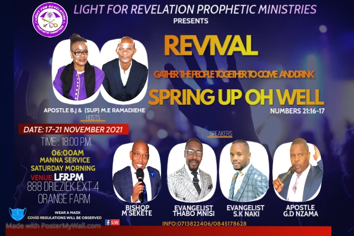 Copy of night revival | PosterMyWall