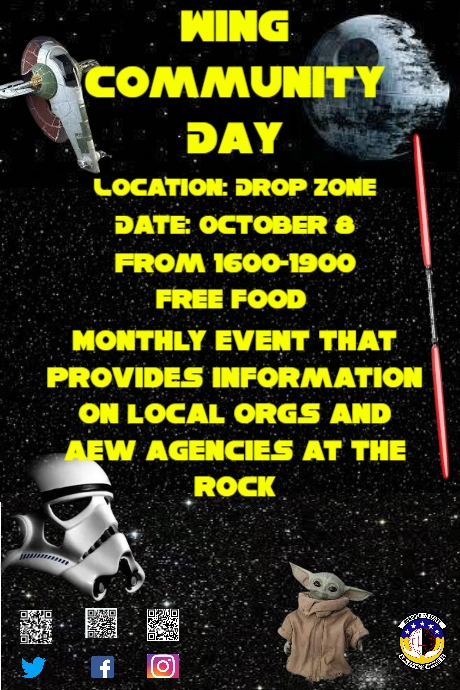 community day at the rock | PosterMyWall