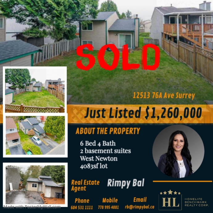 Copy of Copy of #9 14320 103A Ave | PosterMyWall