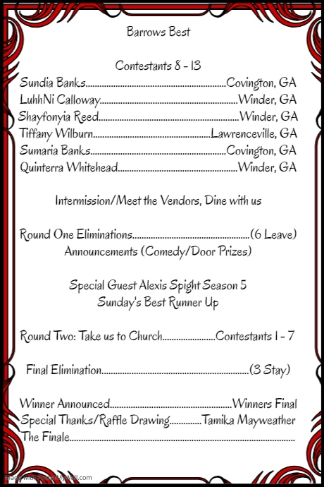 Copy of Event Program Template Final 1 | PosterMyWall