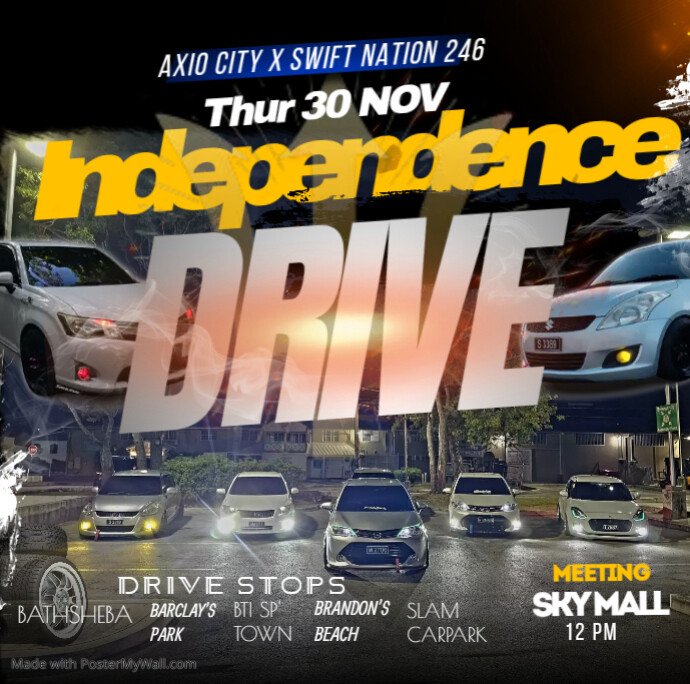 Axio City x Swift Nation | PosterMyWall