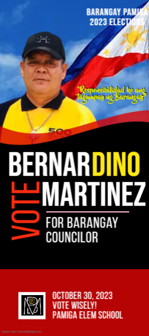 Vote for Student Council Elections rack card | PosterMyWall
