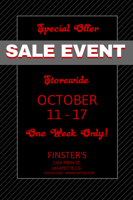 Sale Event | PosterMyWall