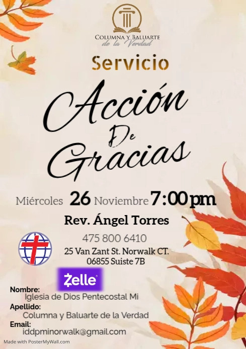 OFRENDA ESPECIAL | PosterMyWall