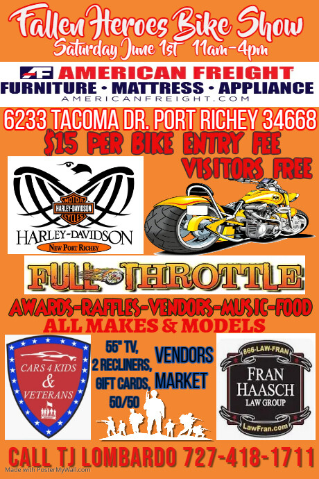 Classic Bike Show Poster | PosterMyWall