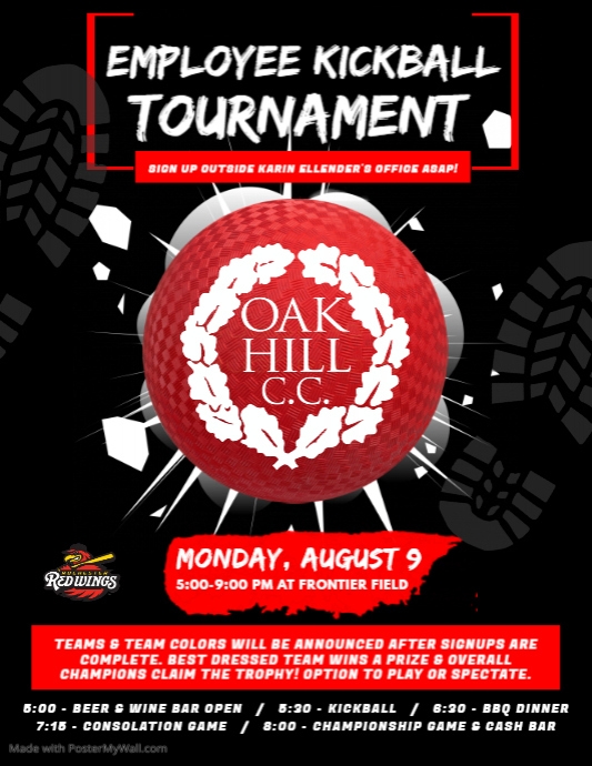 Copy of Kickball Game Flyer Design Template | PosterMyWall