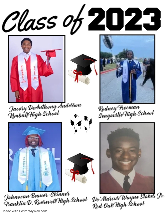DIY | Class of 2023 | Senior | Grad PNG | PosterMyWall