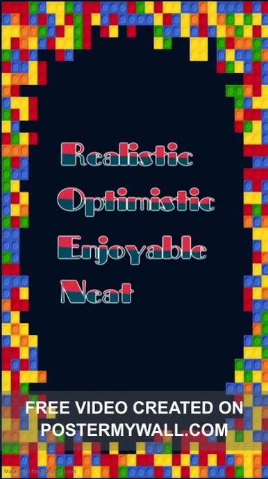 Animated Lego Party Event Template | PosterMyWall