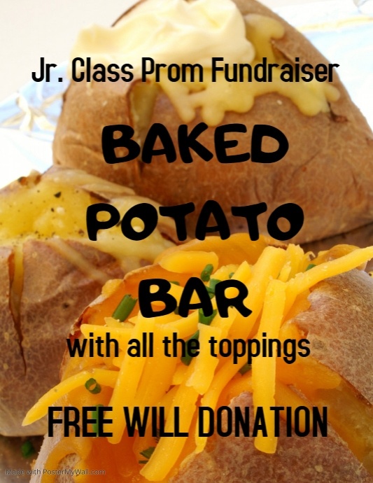 baked potato bar | PosterMyWall