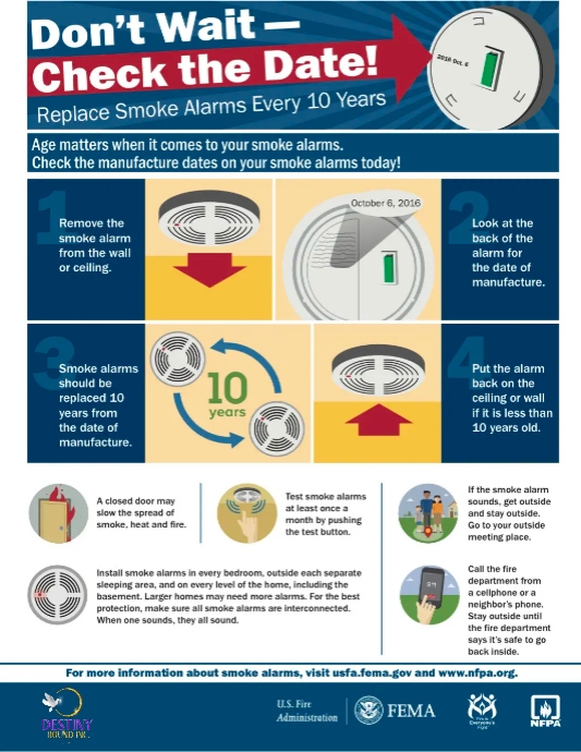 Smoke Alarm Flyer | PosterMyWall