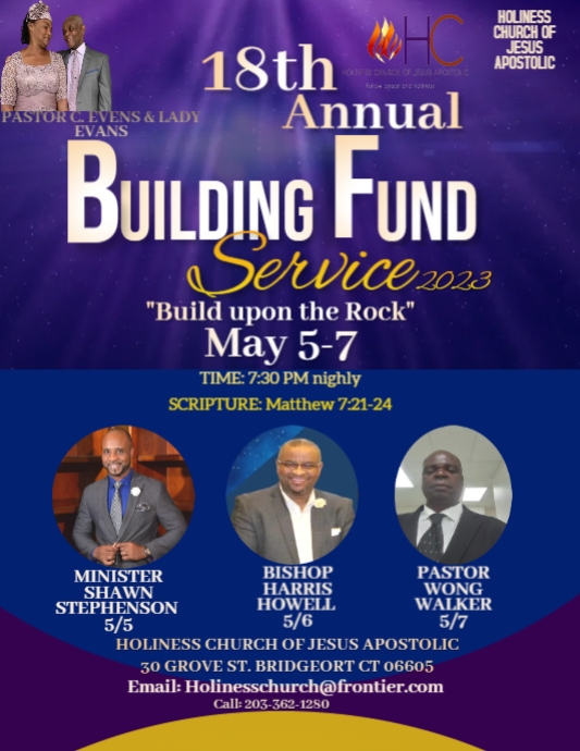 Holy Convocation Flyer (4) | PosterMyWall