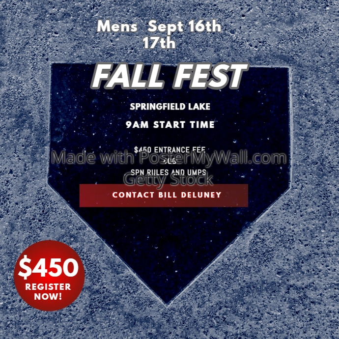 Softball Spring Tournament Video Ad | PosterMyWall