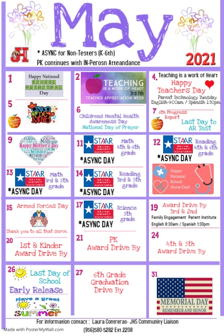 Copy of Copy of MAY | PosterMyWall