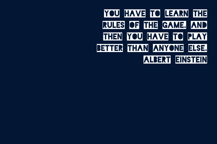 Albert Einstein Quote Template | PosterMyWall