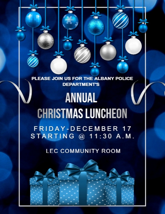 APD Christmas 2021 Flyer | PosterMyWall
