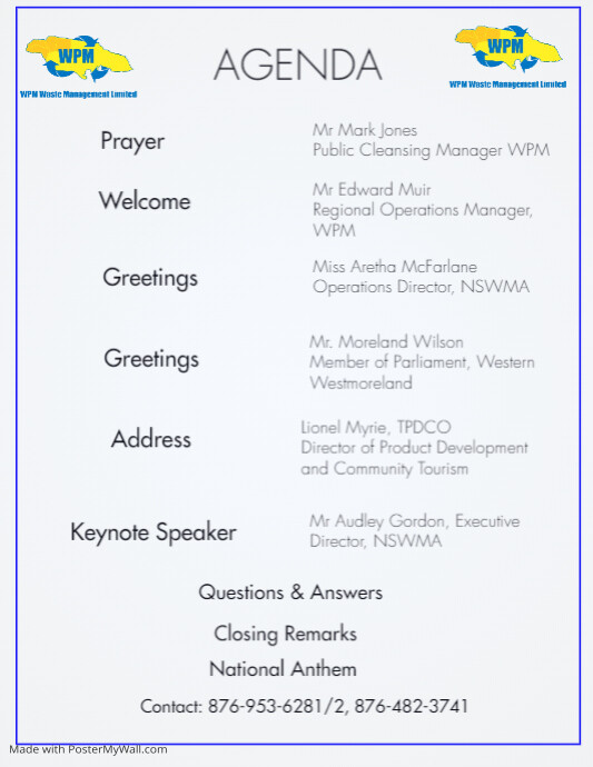 Free Graduation Program Template | PosterMyWall