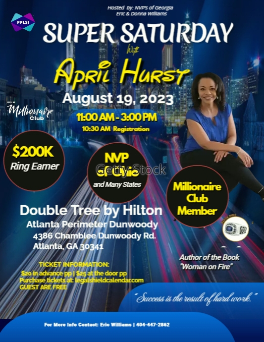 SS Flyer - April Hurst | PosterMyWall